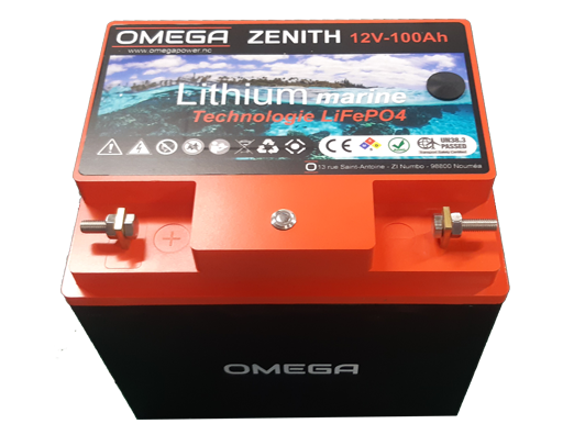 Zenith - Batterie Lithium Marine - Omega Power